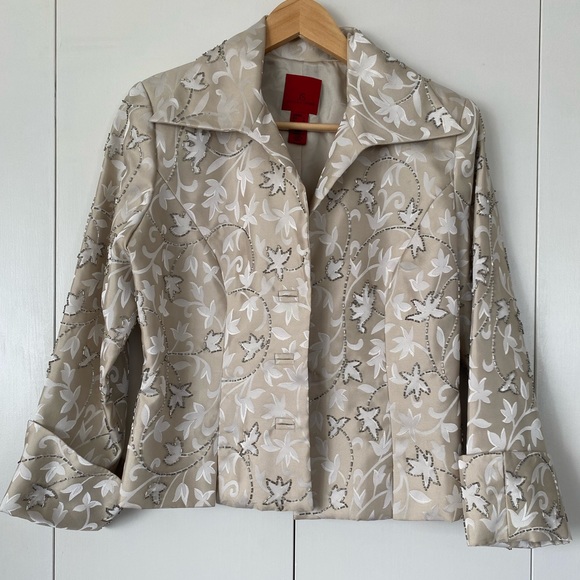 JS Collections | Jackets & Coats | Js Collections Tan Blazer With ...